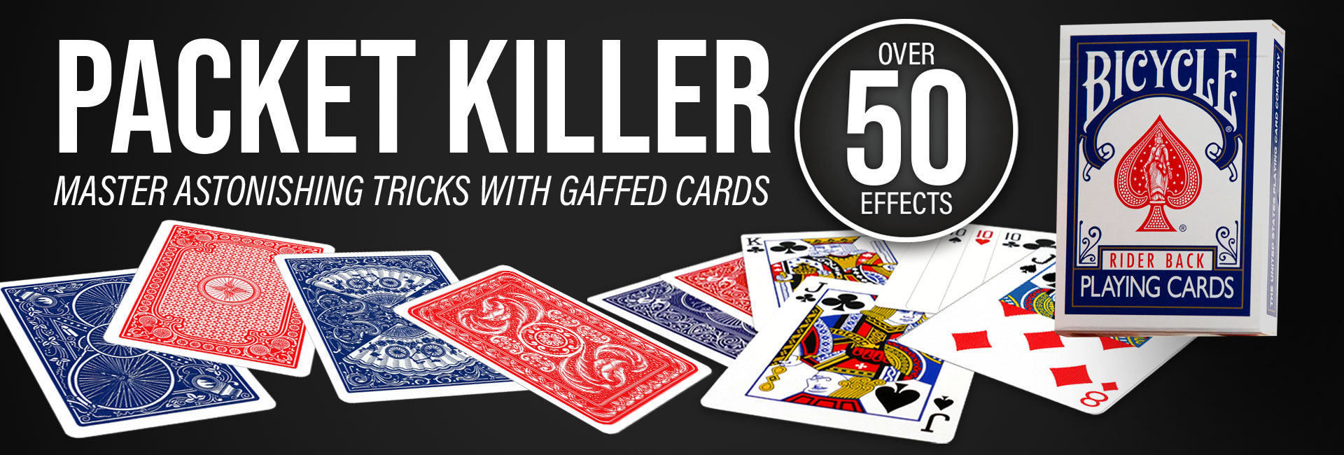 Packet Killer Over 50 Tricks With Magic Bicycle Cards – Magic Makers
