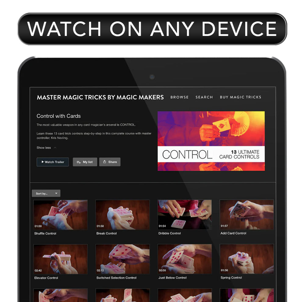 Magic Card Tricks Control Download – Magic Makers